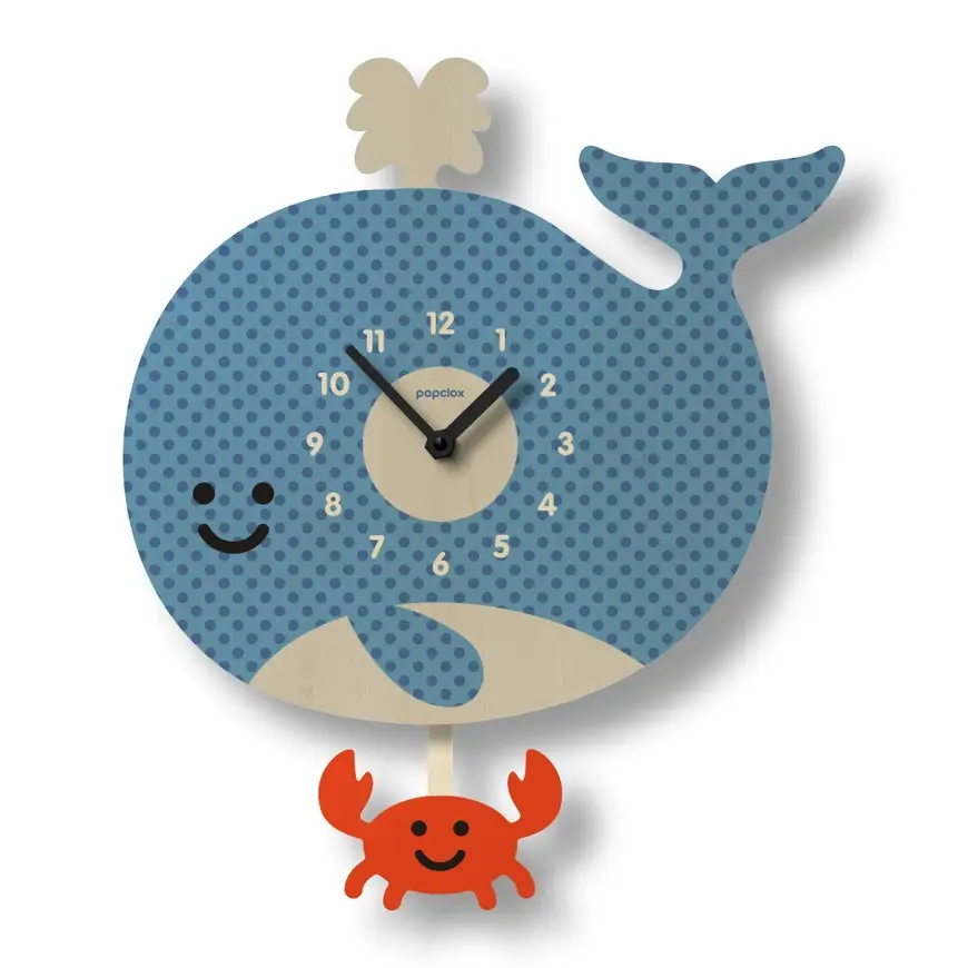 Whale Pendulum Clock – Port Hopper