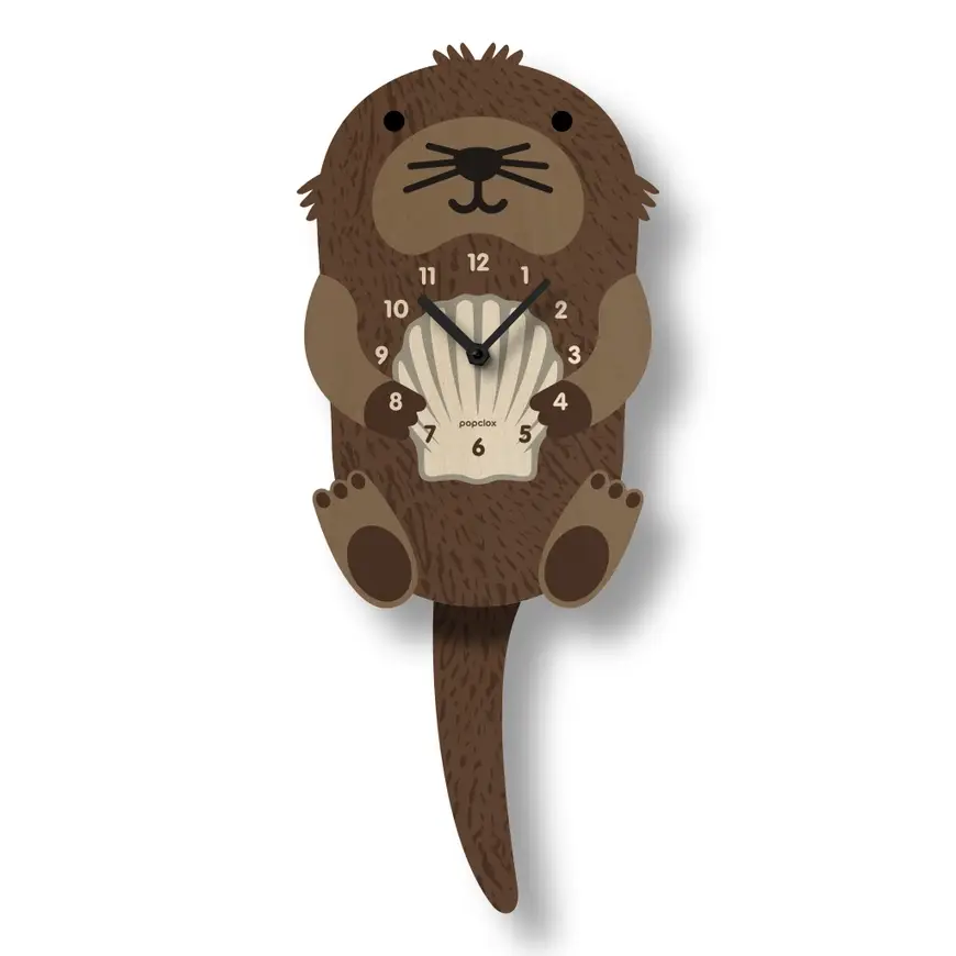 Otter Pendulum Clock – Port Hopper